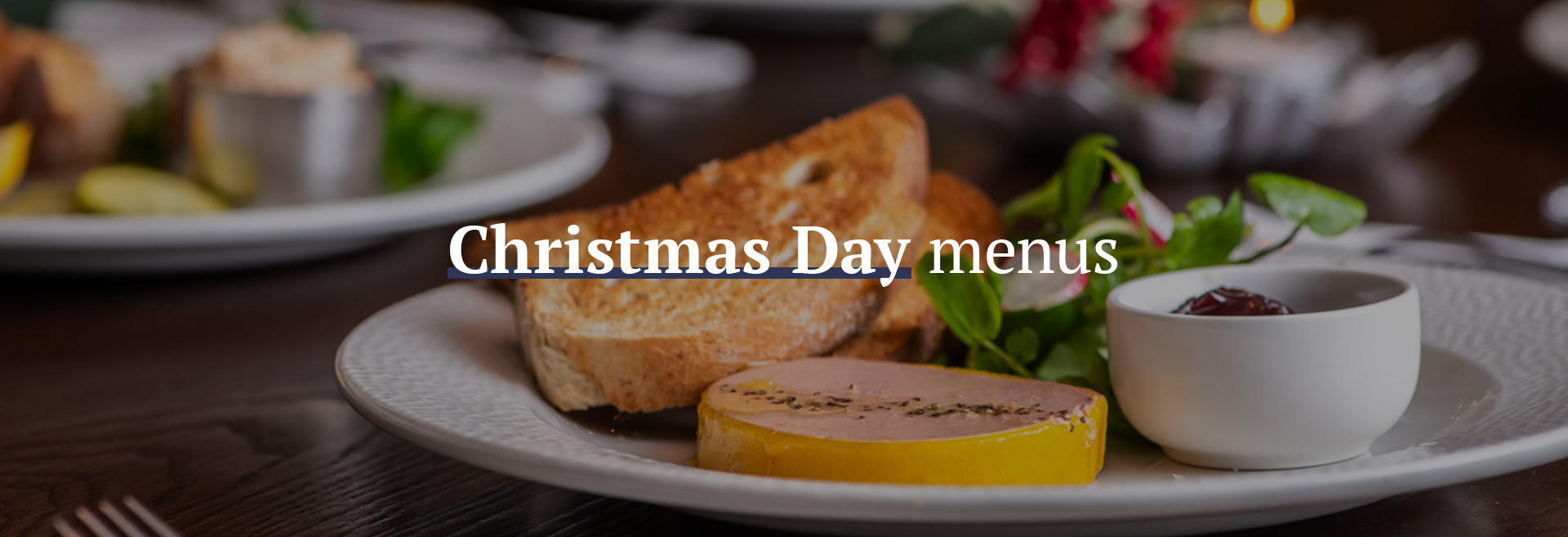 Christmas Day 2024 Menu in East Molesey | The Albion Hotel